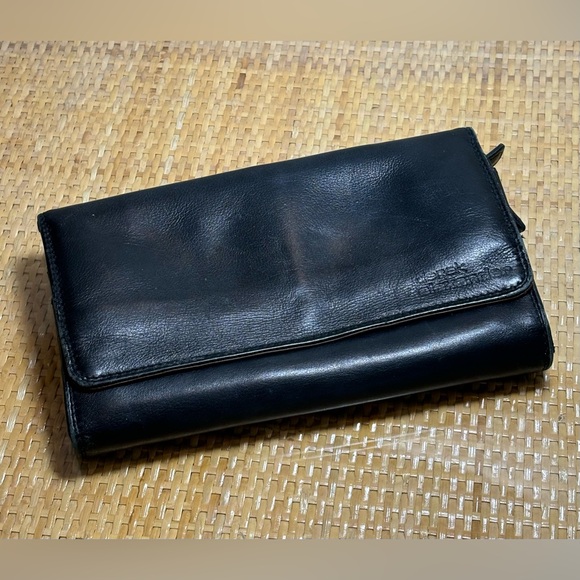 Bags | Derek Alexander Black 3 Part Wallet New Without Tags | Poshmark